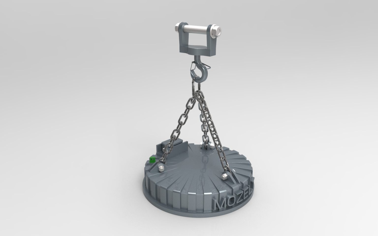 Load Lifting Magnet attachments and suspensions | Mozelt Magnet Systems
